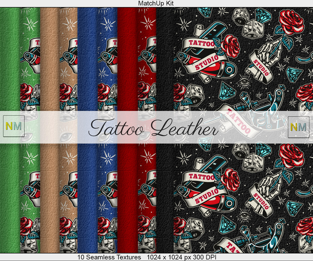 Second Life Marketplace Leather Textures